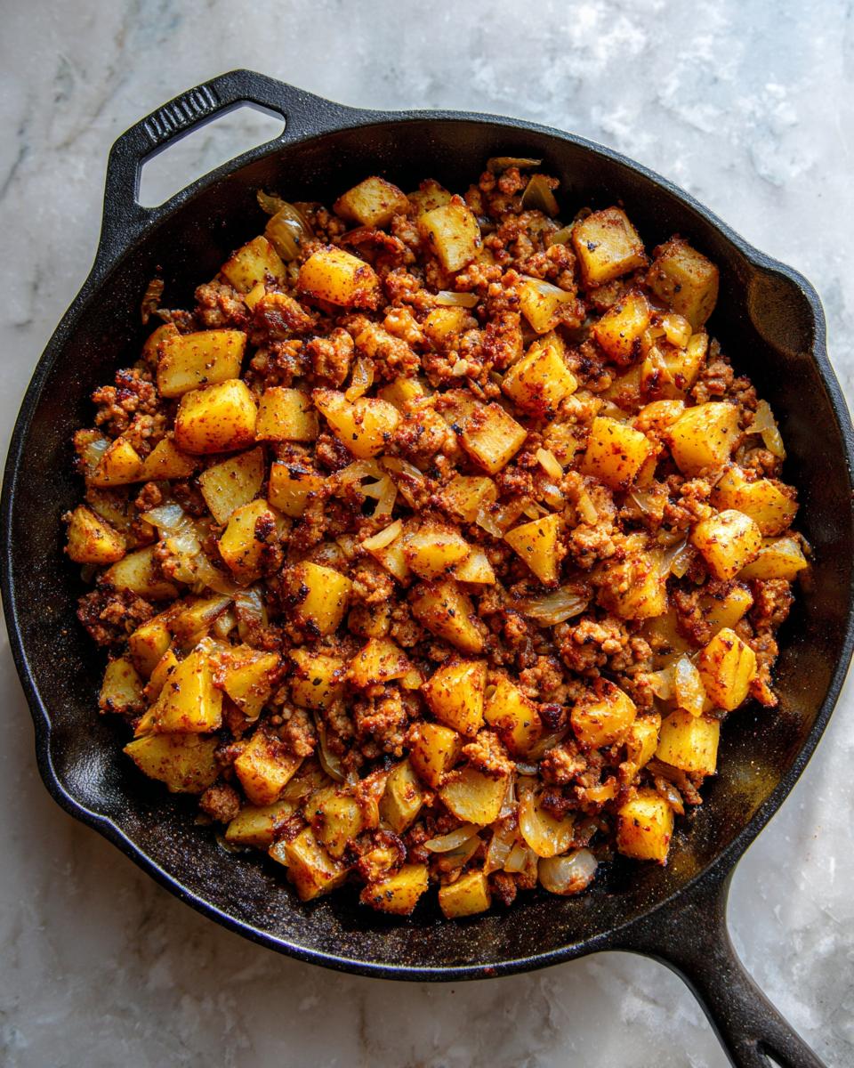 30-Minute Ground Turkey with Potatoes: A Weeknight Lifesaver