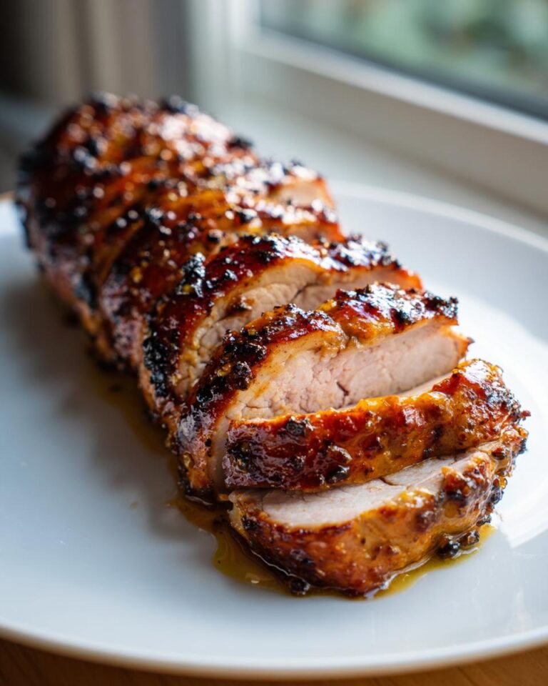 Juicy Maple Mustard Pork Tenderloin in Just 30 Minutes