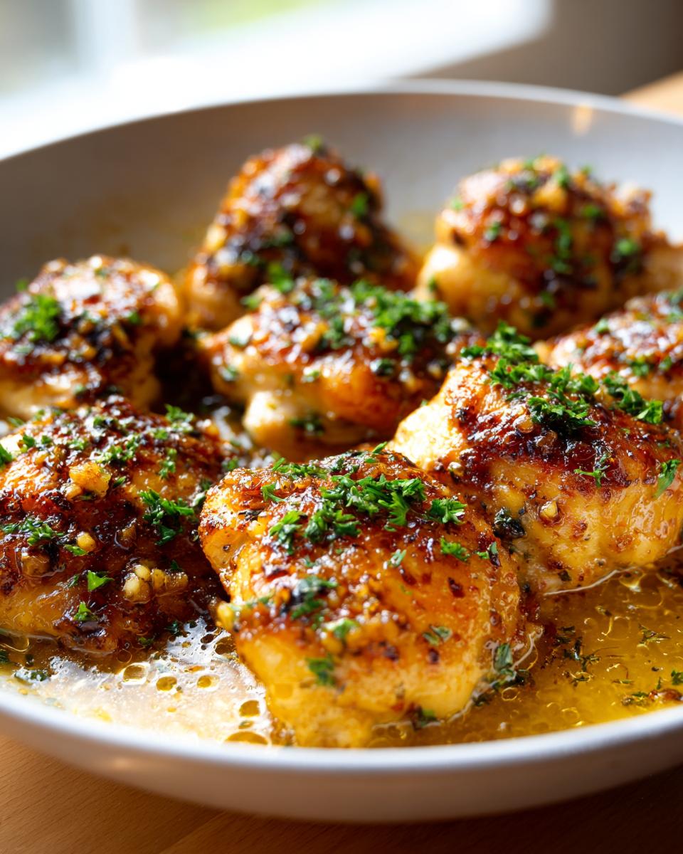 Amazing garlic butter chicken: 25 min dinner