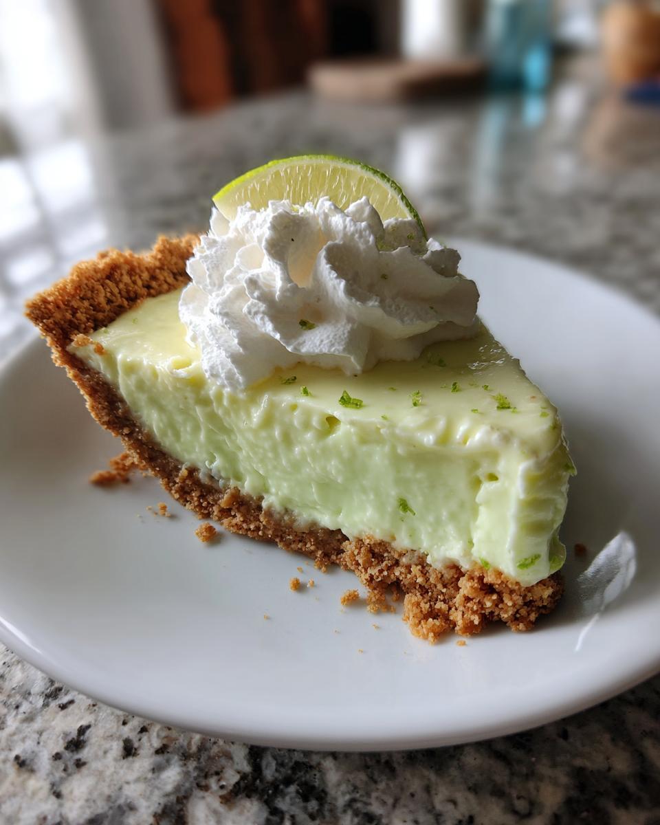Amazing key lime pie: 100% tangy delight