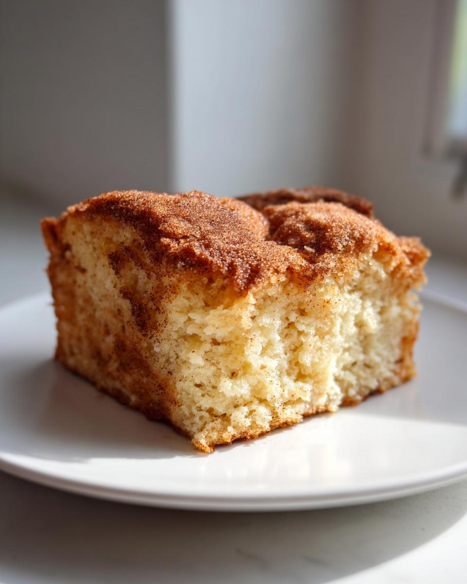 Amazing Pumpkin Snickerdoodle Snack Cake 1 Bowl